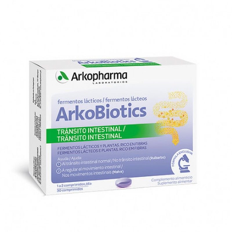 Arkobiotics Tránsito Intestinal 30 Comprimidos — Viñamata Group