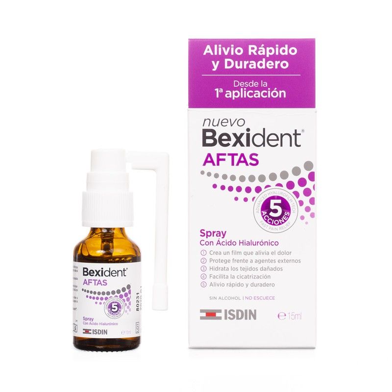 Bexident Aftas Spray Bucal Protector 15ml — Viñamata Group