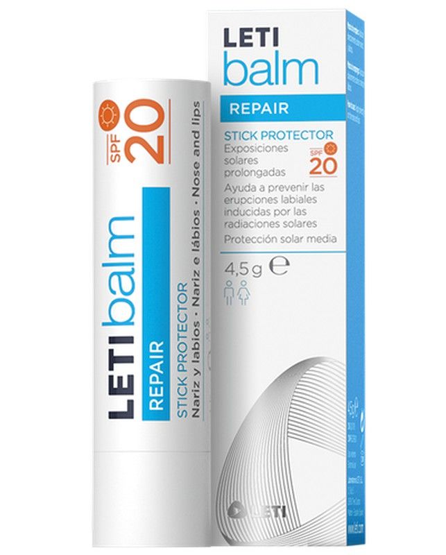 LETIbalm Stick Protector SPF20 Nariz y Labios 4,5g — Viñamata Group
